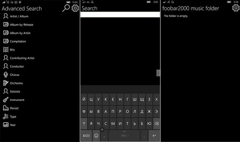 foobar2000 mobile — универсальное приложение Windows - Блог Windows Россия