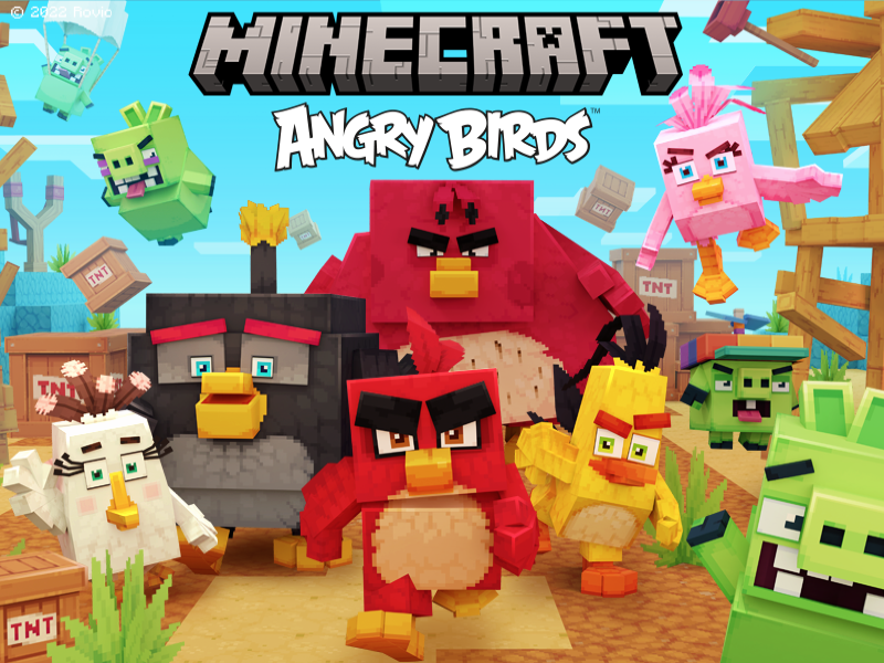 Angry Birds comes to Minecraft | Windows Experience Blog