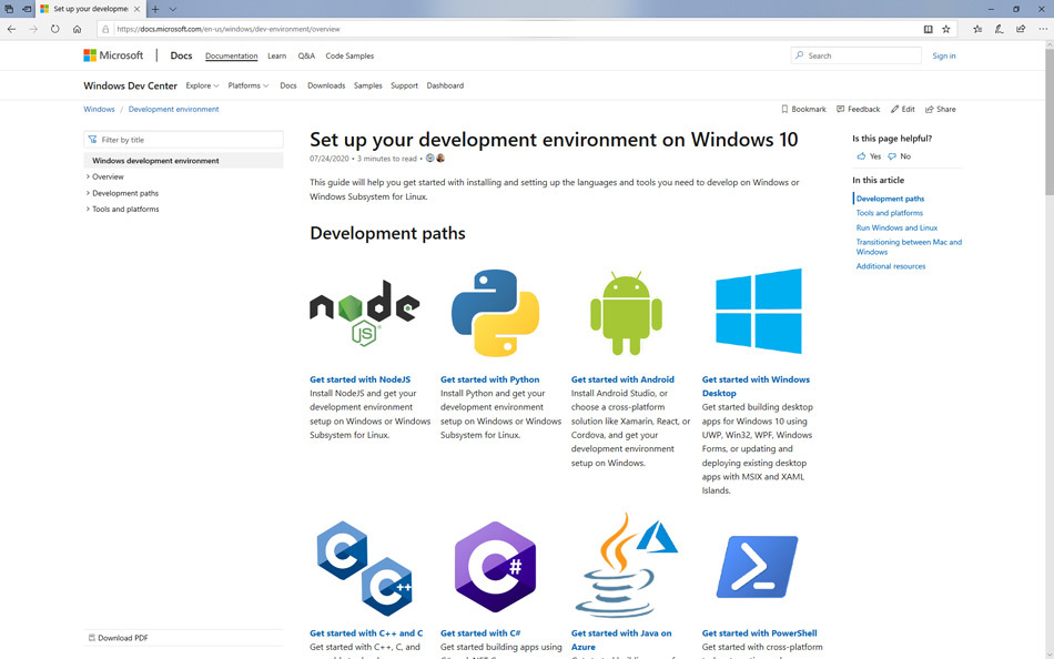 New Developer Landing Page and Issues Repo - Windows Developer Blog