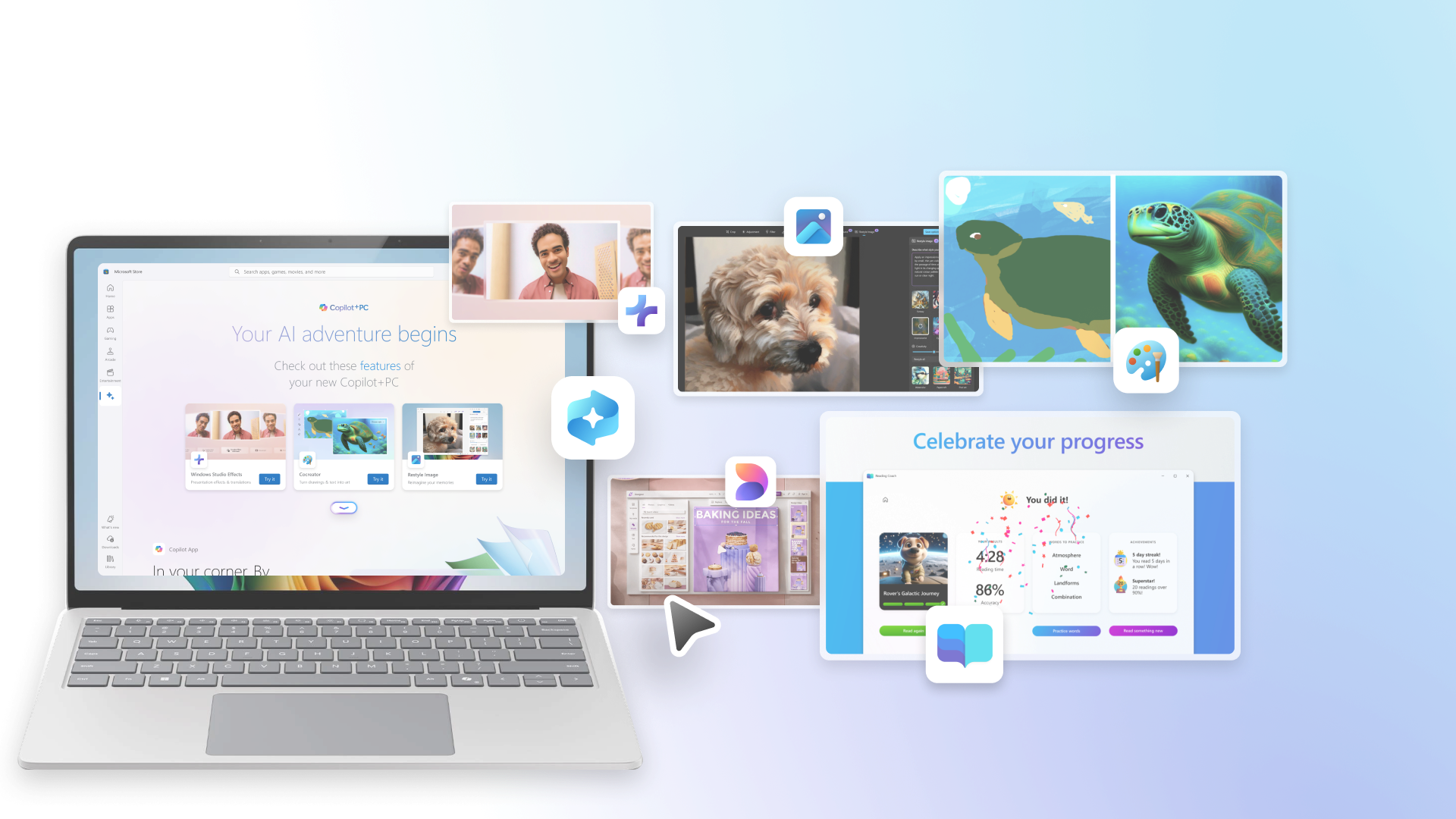 Discover magical AI experiences through the Microsoft Store on Windows ...
