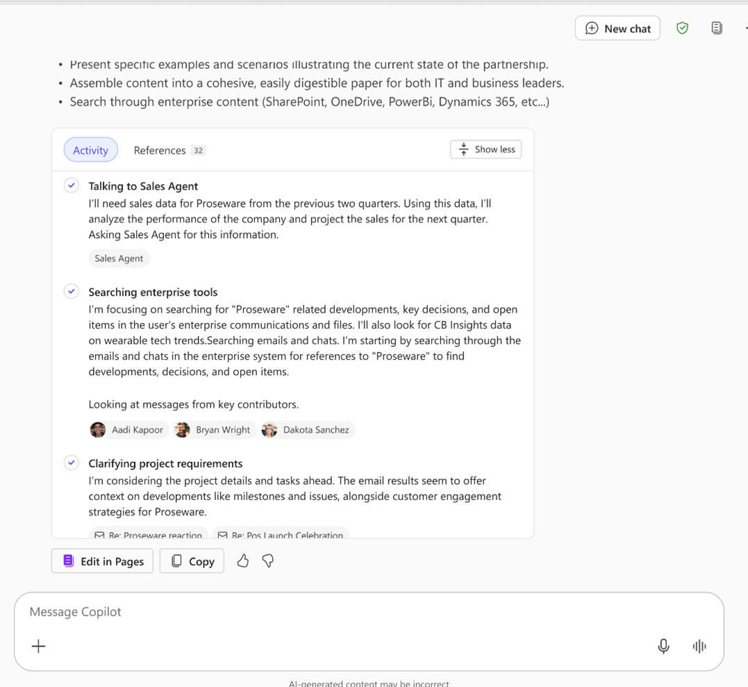 Microsoft 365 Copilot の Researcher エージェント - Windows Blog for Japan