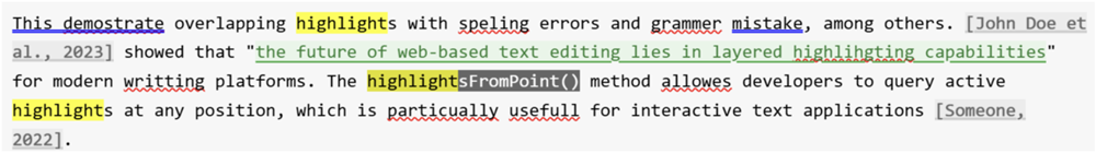 Unlock text editing use cases with highlightsFromPoint and other ...
