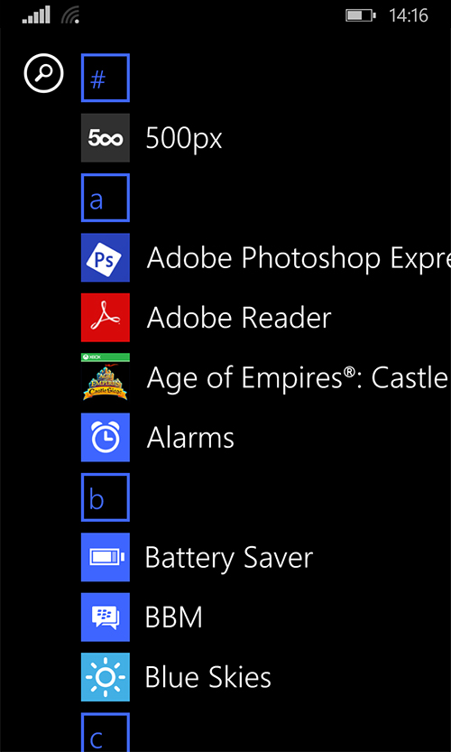 Lumia screens explained: Glance, Lock, Start and App List | Microsoft ...