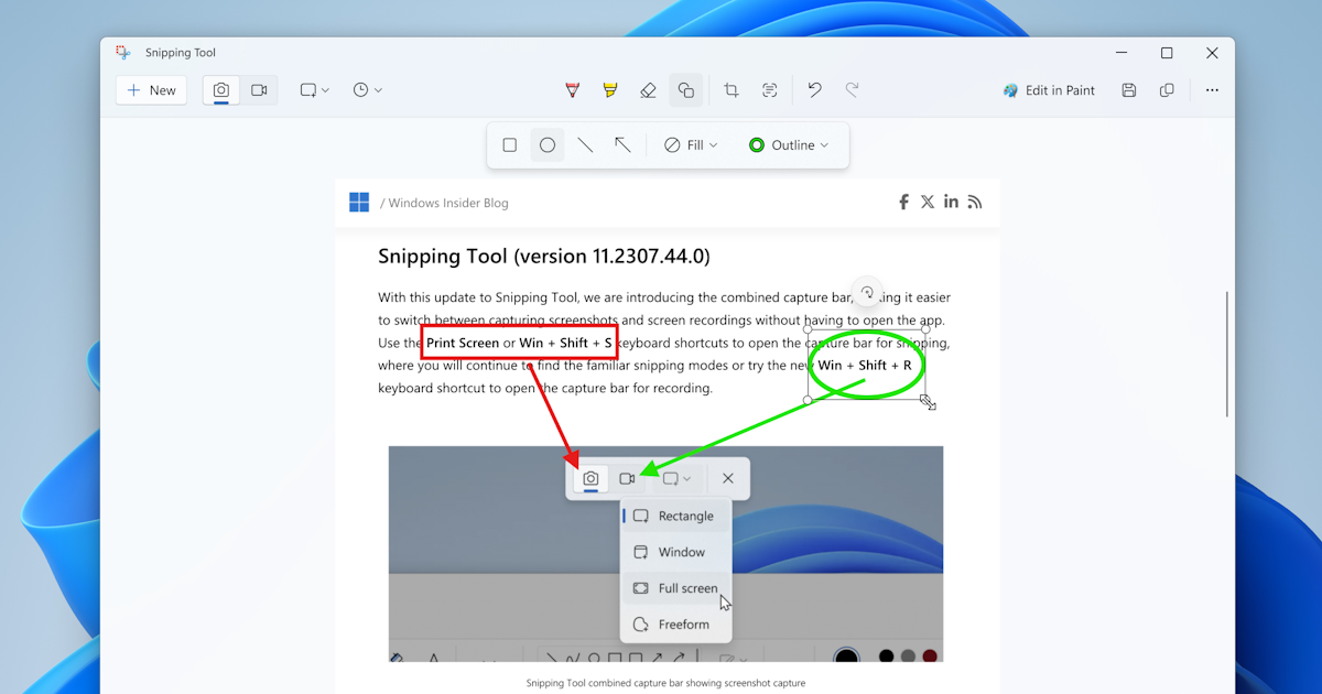 Snipping Tool and Notepad updates begin rolling out to Windows Insiders ...