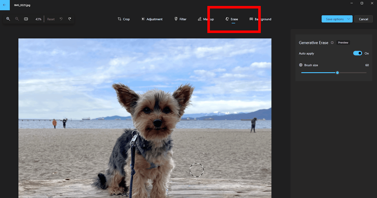 Windows Photos gets Generative erase, and recent AI editing features ...