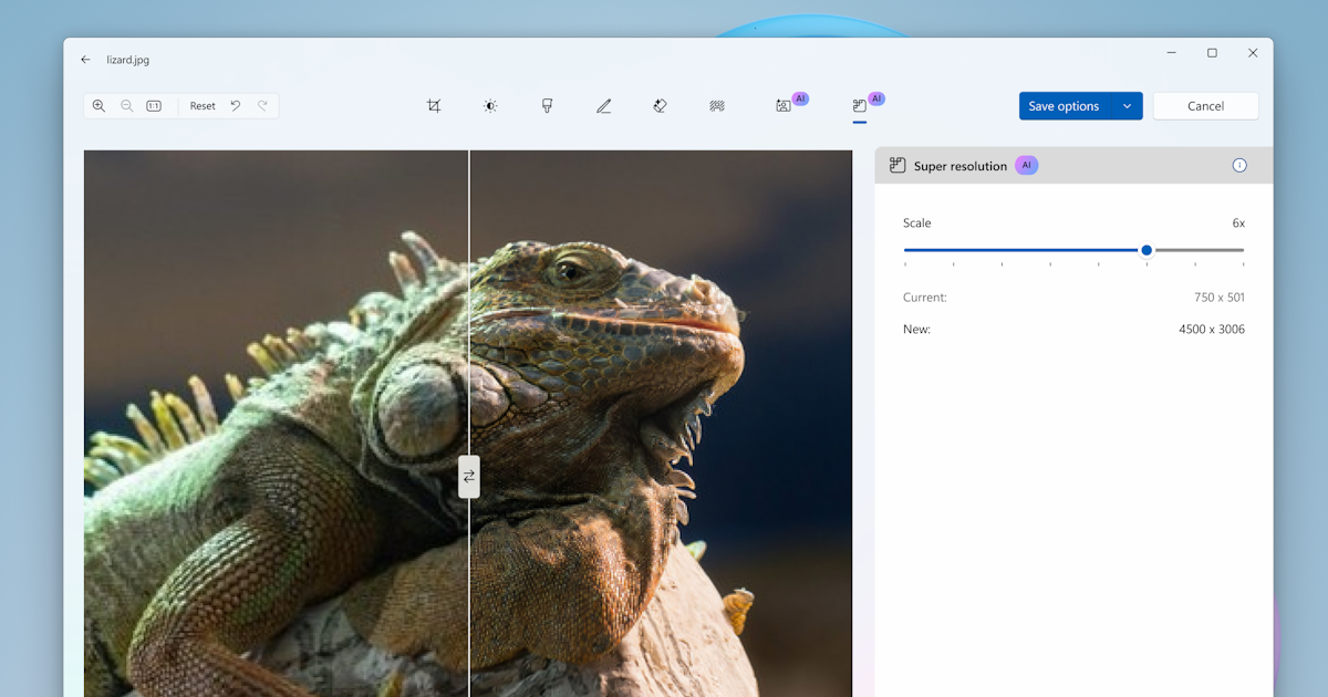 Microsoft Photos update with super resolution begins rolling out to ...