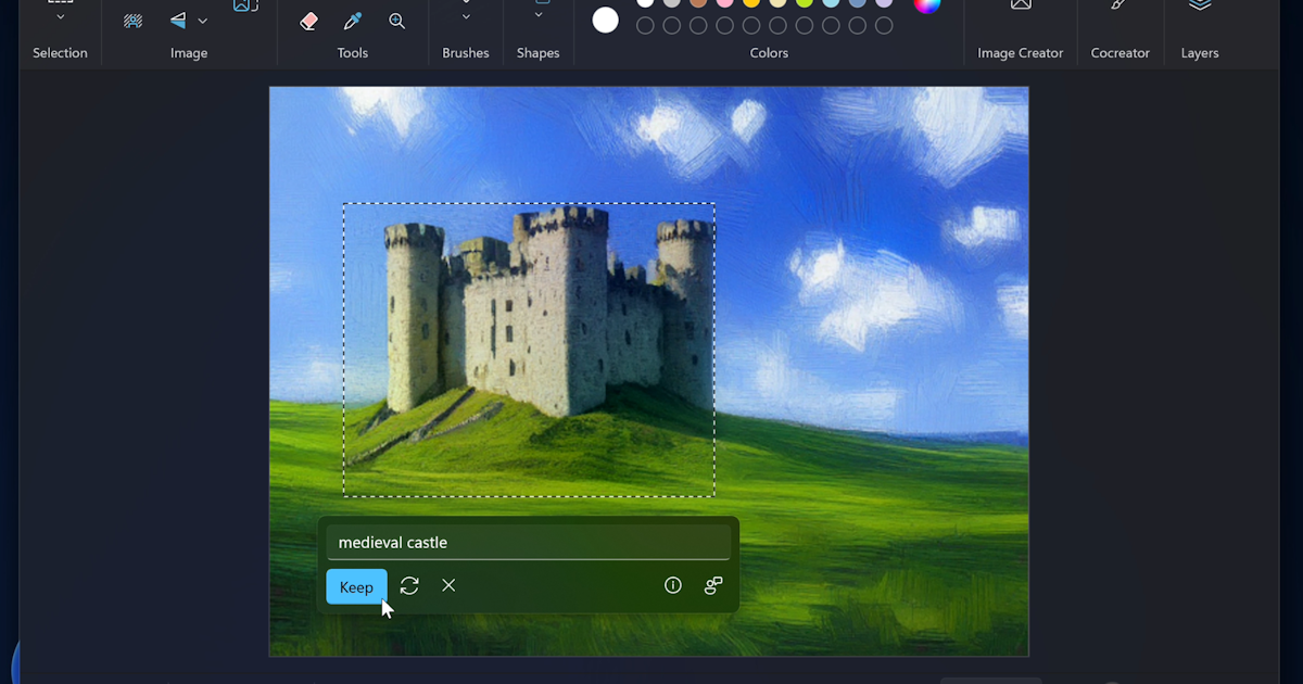 New AI experiences for Paint and Notepad begin rolling out to Windows ...